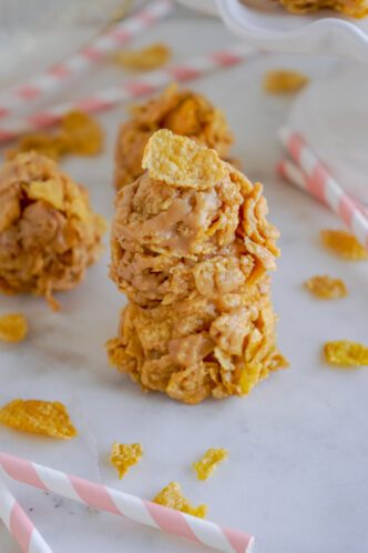 No Bake Cornflake Cookies! - LemonPeony