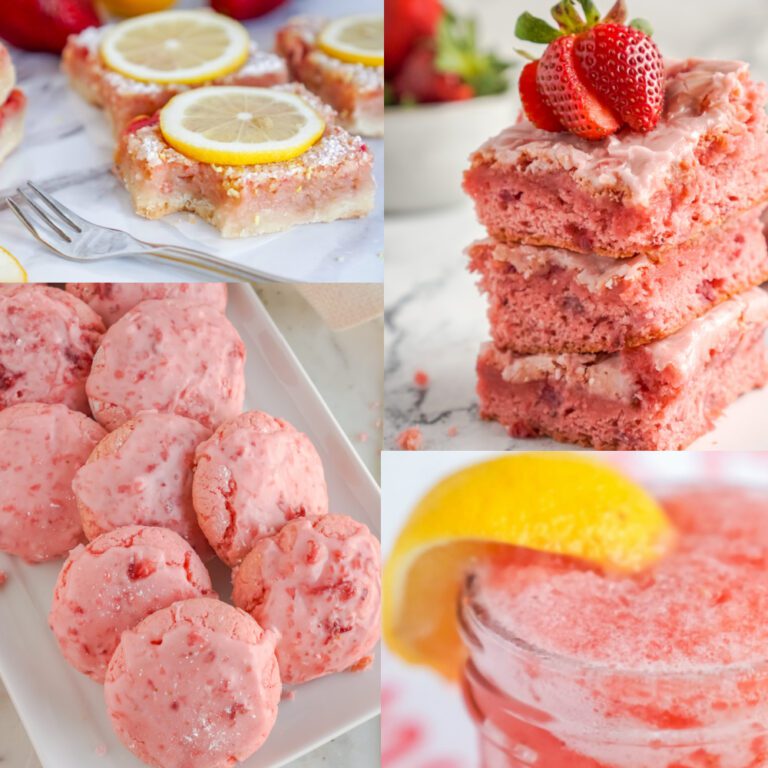 Easy Strawberry Recipes - LemonPeony